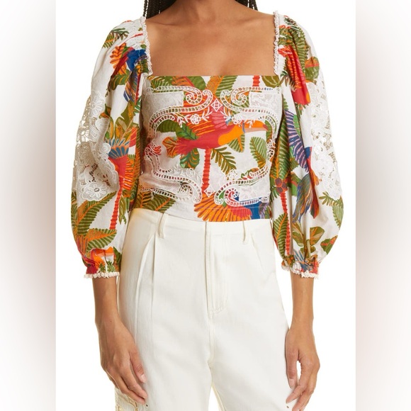 FARM Rio | Tops | Farm Rio Blouse | Poshmark
